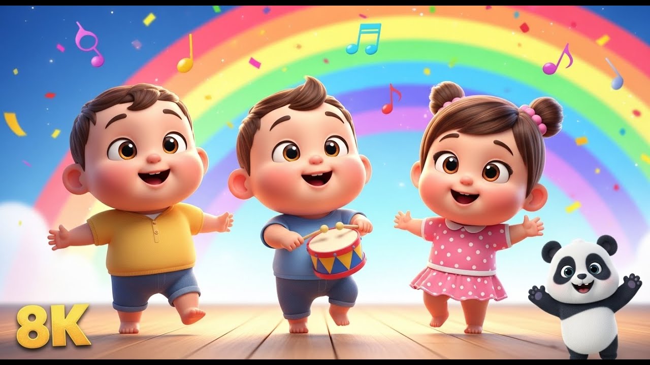 🎶 Dudi Dudi Dum Dum | Baby Rhymes in Hindi | Kids Song 🧸 | CutePanda ...