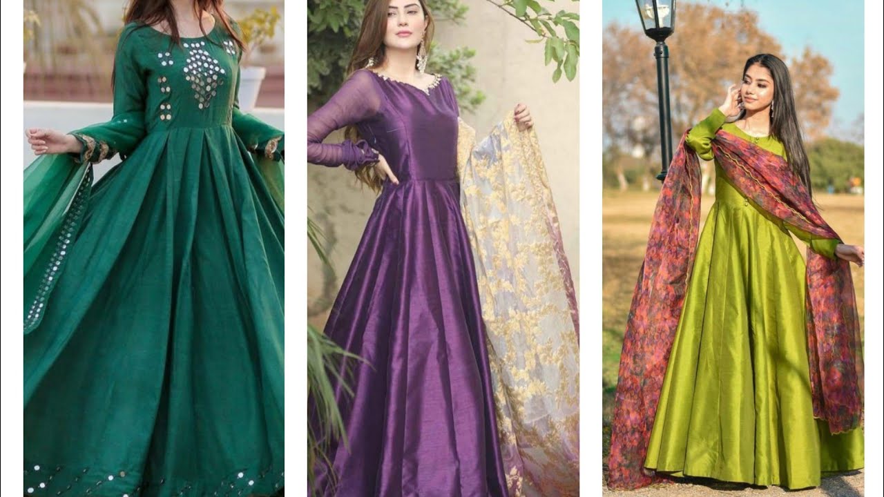 Maxi designs for girls 👗 beautiful maxi designs ideas 💡 - YouTube