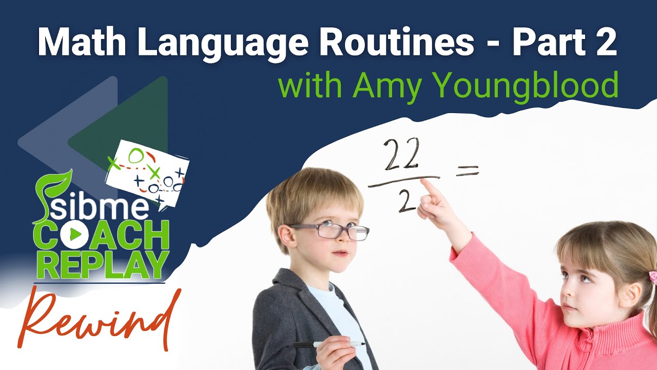 S01E20 | Mathematical Language Routines Part 2 with Amy Youngblood ...