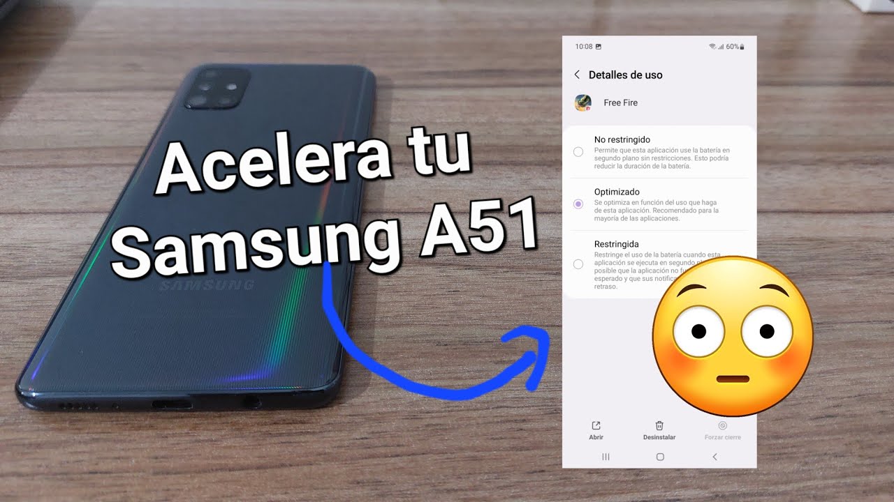 Optimiza tu Samsung A51 em Android 12 con esta sencilla configuracion ...