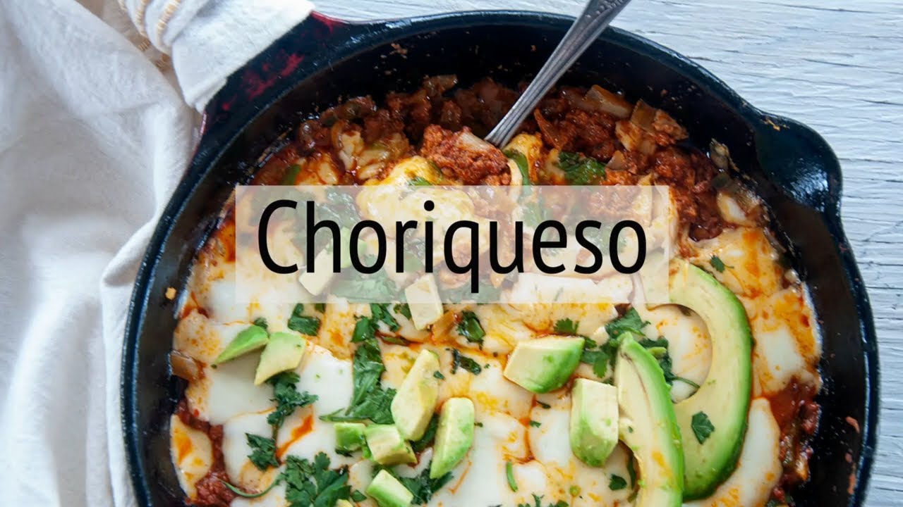 Choriqueso - Cheesy Mexican Dip Great For Sharing - YouTube