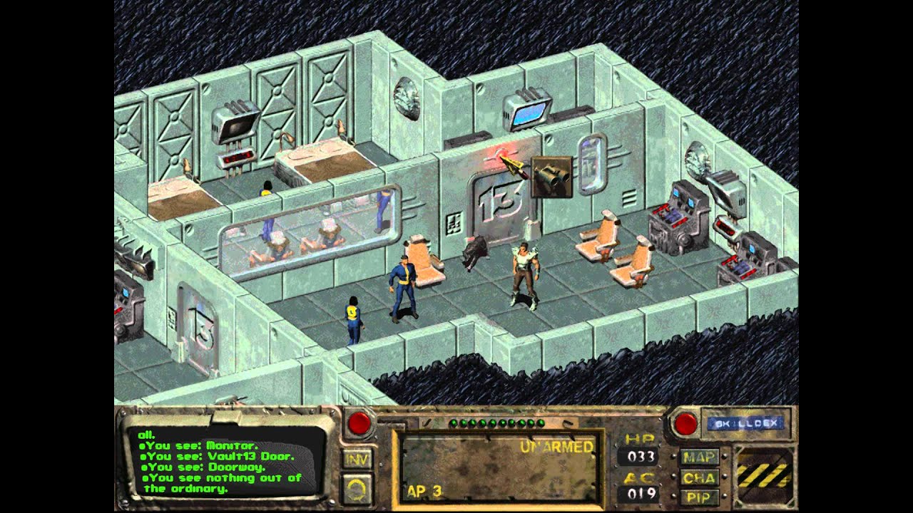 FALLOUT 1 - gameplay part 46 - hardest difficulty - RXQ79 - YouTube