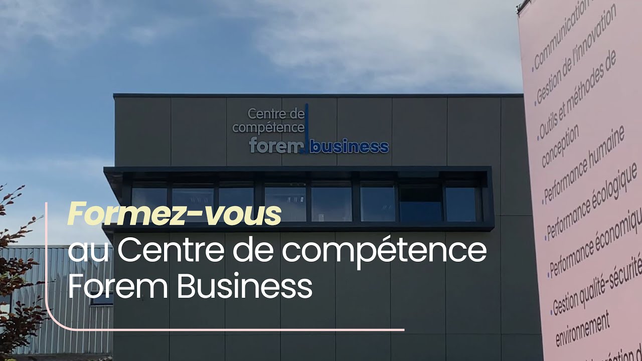 Centre de compétence Forem Business - YouTube