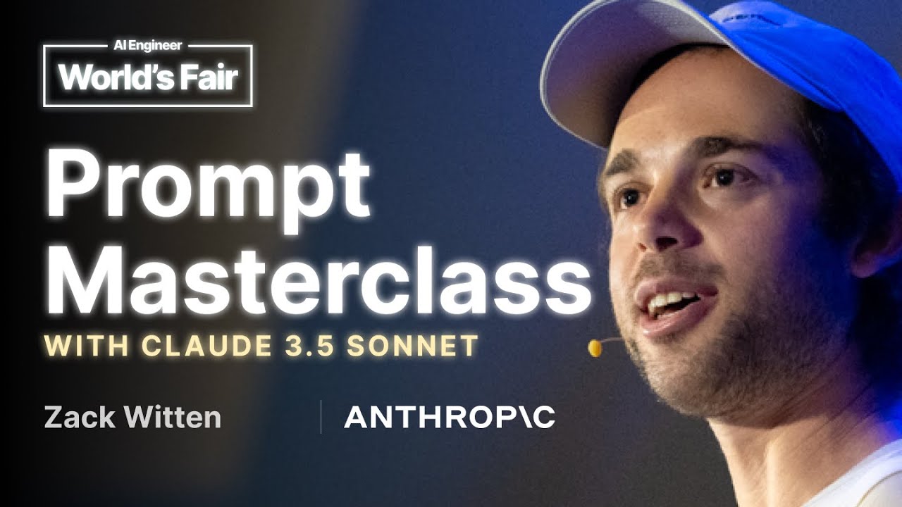 Building with Anthropic Claude: Prompt Workshop with Zack Witten - YouTube