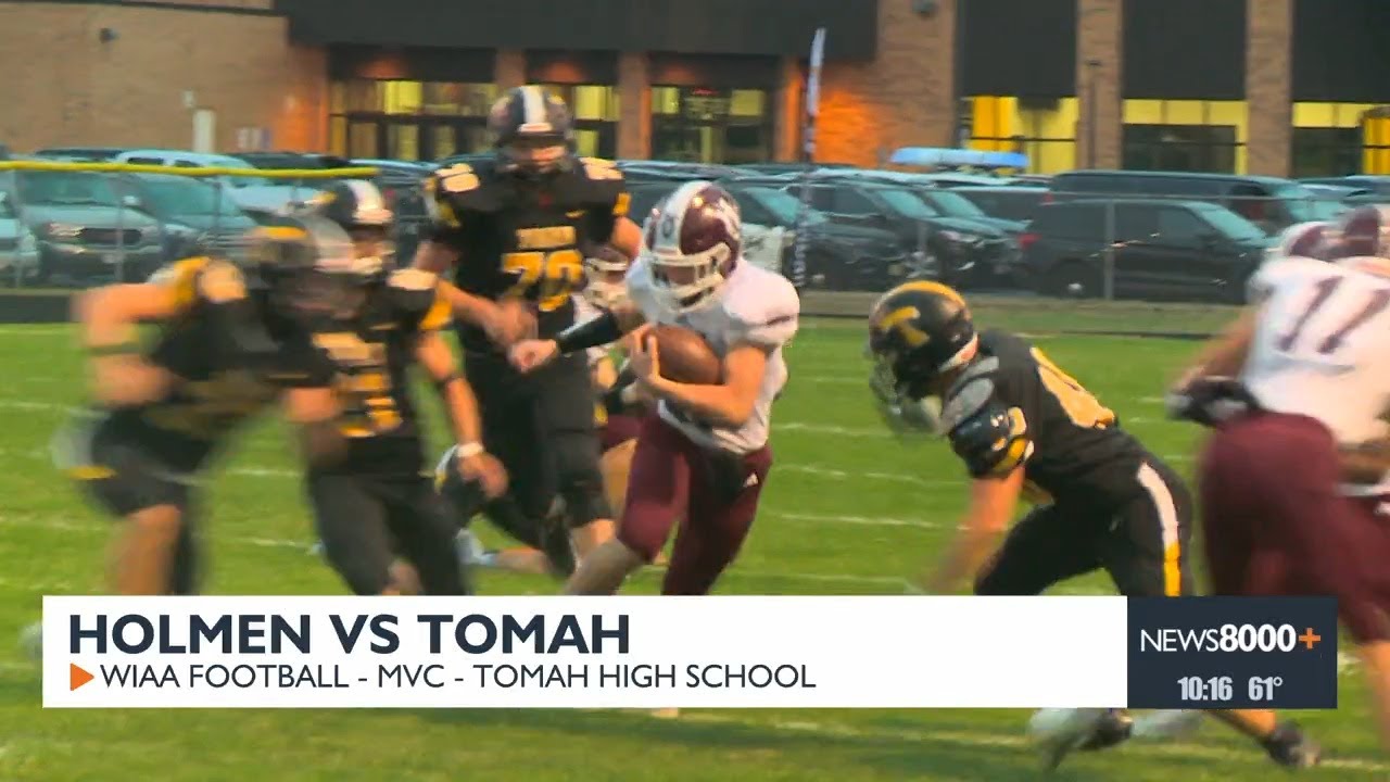 High School Football: Holmen vs. Tomah - YouTube