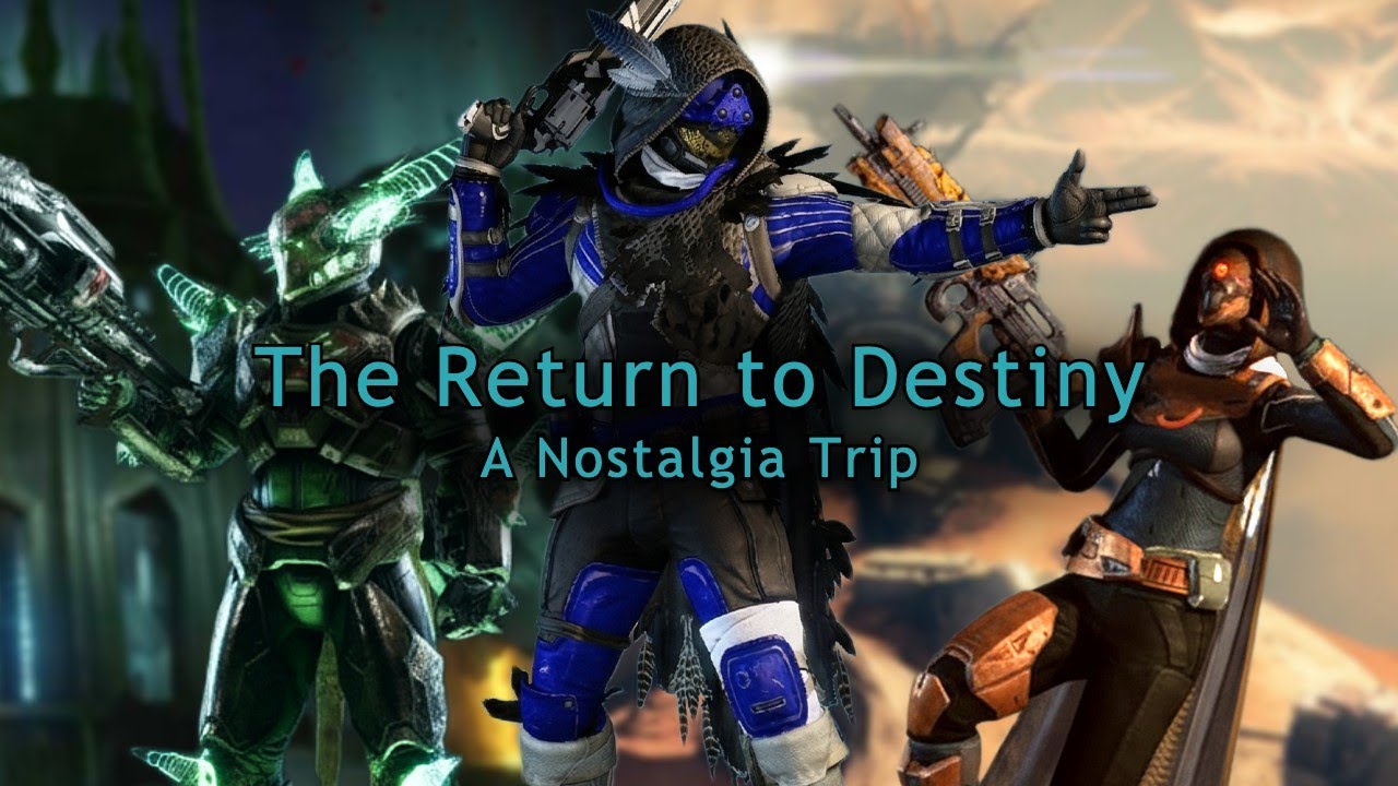The Return to Destiny: A Nostalgia Trip | Destiny: Funny Moments (ft ...