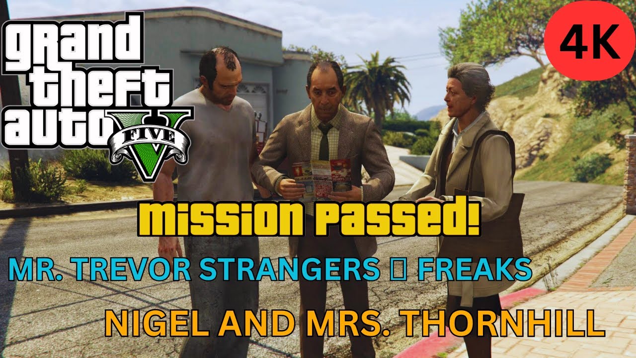 GTA 5 - Mr Trevor - Nigel and Mrs. Thornhill Vinewood Souvenirs -Kerry ...