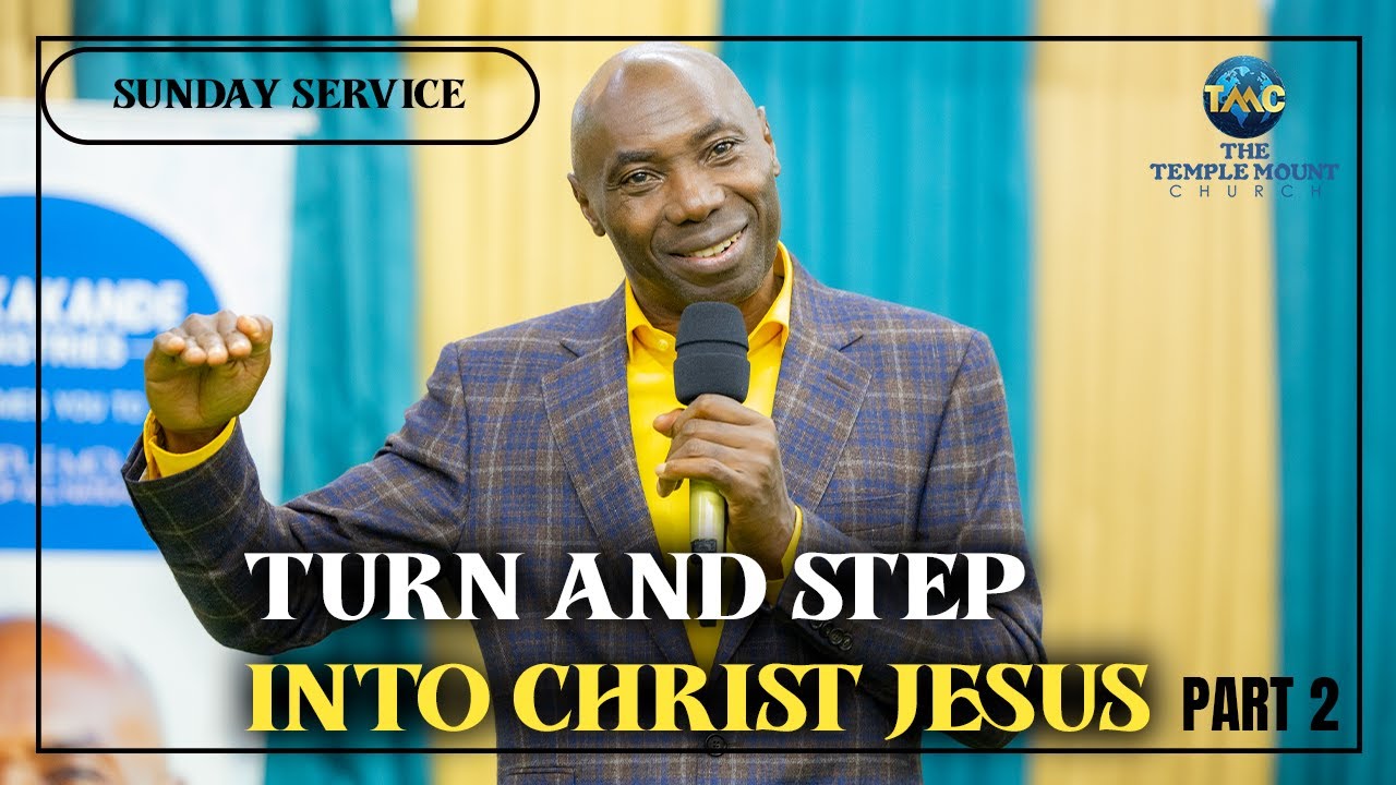 SERMON SUN 15TH DEC 2025 TOPIC: Turn and step into Christ Jesus where ...