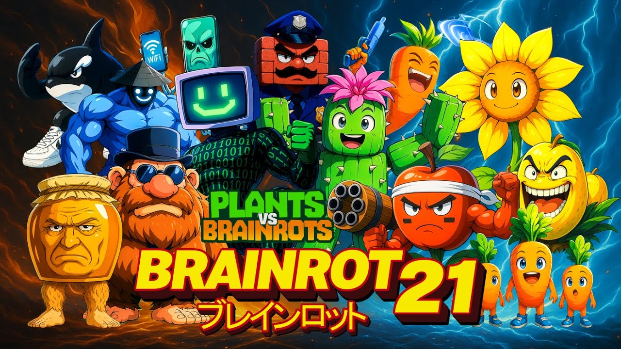 MindRotsu - BRAINROT ANIME OPENING EP21 (Official MV) feat. PLANTS VS ...