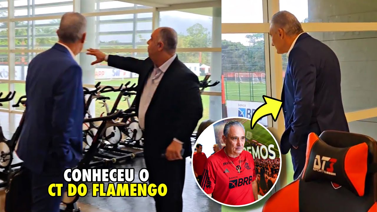 TITE FICA IMPRESSIONADO COM A ESTRUTURA DO CT DO FLAMENGO - YouTube