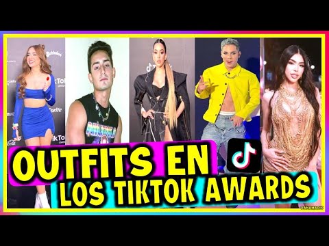 TIKTOK AWARDS 2023 - OUTFITS DE TIKTOKERS, CELEBRIDADES E INFLUENCERS ...