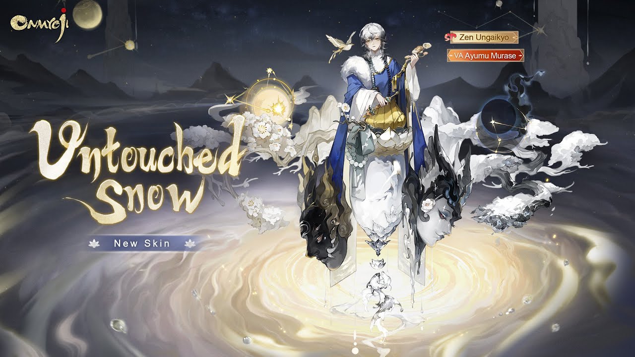 Onmyoji - Zen Ungaikyo’s New Skin - Untouched Snow - YouTube
