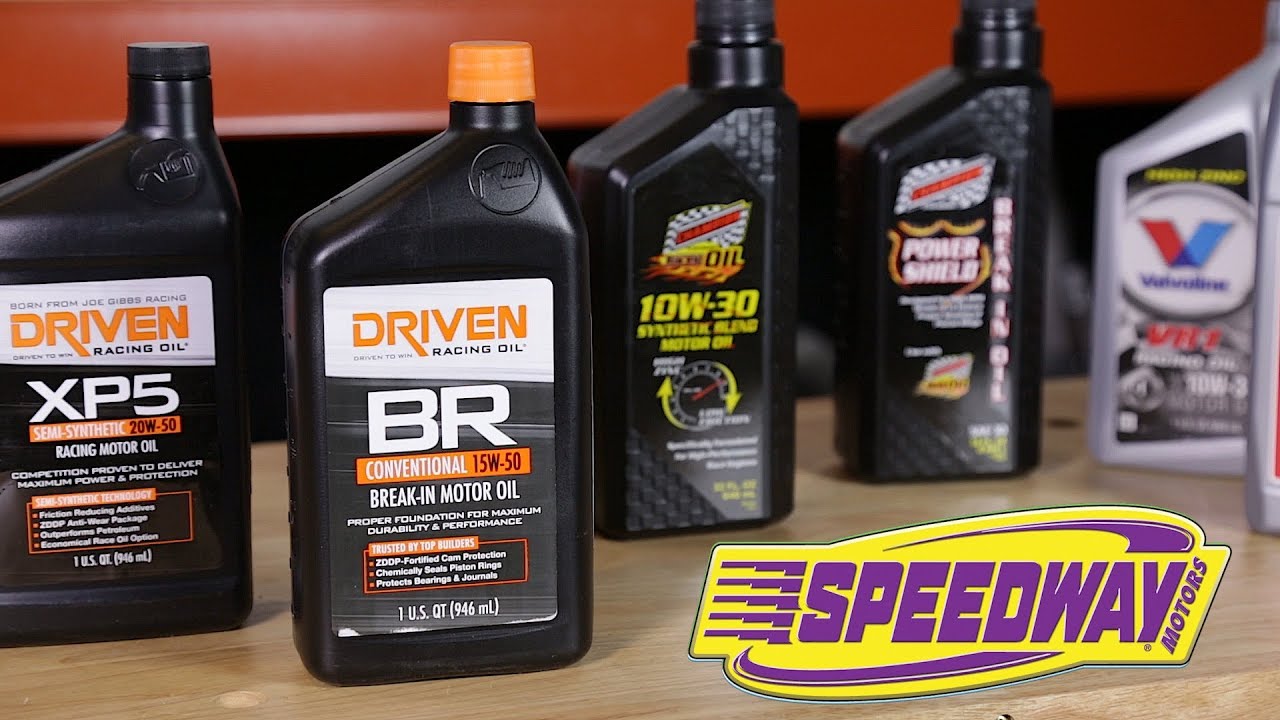Speedway Tech Talk - How To Choose The Correct Motor Oil For Your ...