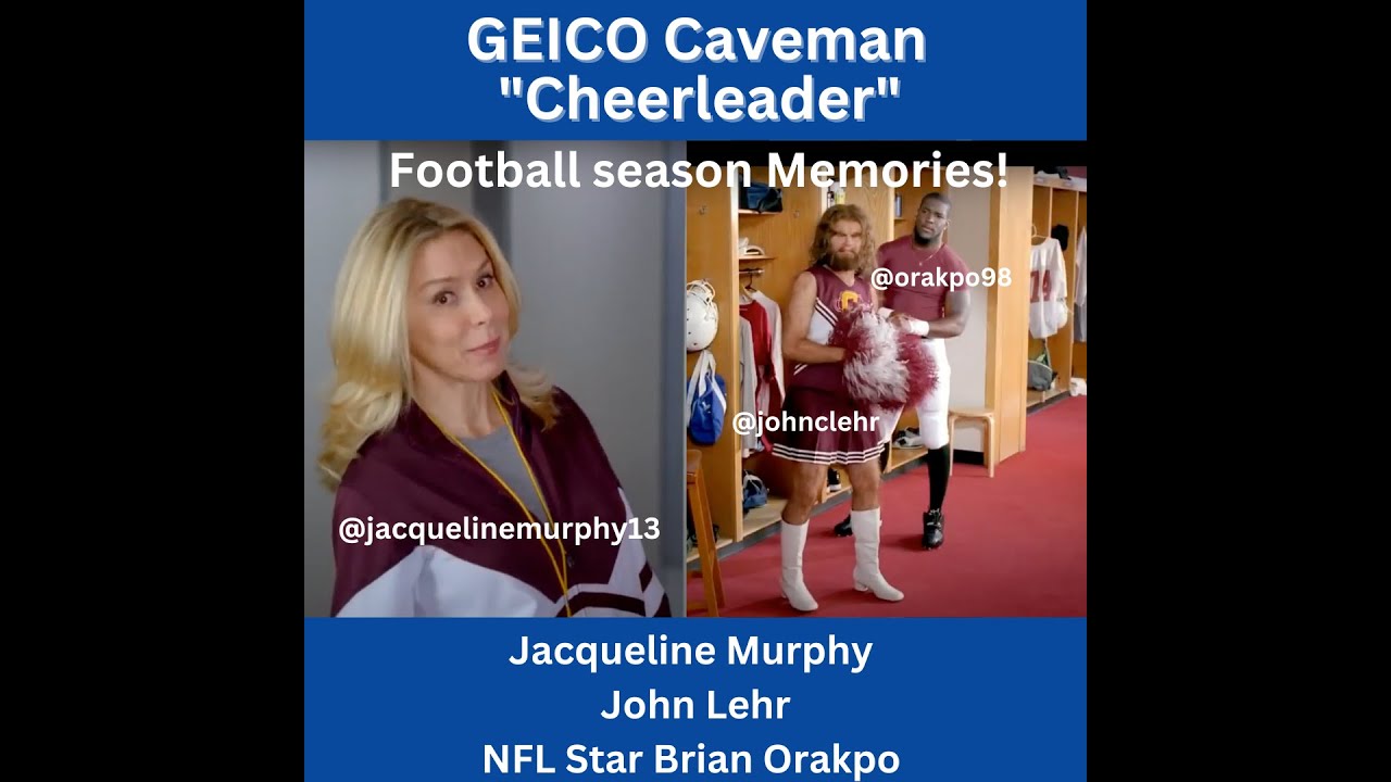 Geico Super Bowl Spot 'Cheerleader Coach' - Jacqueline Murphy, John ...