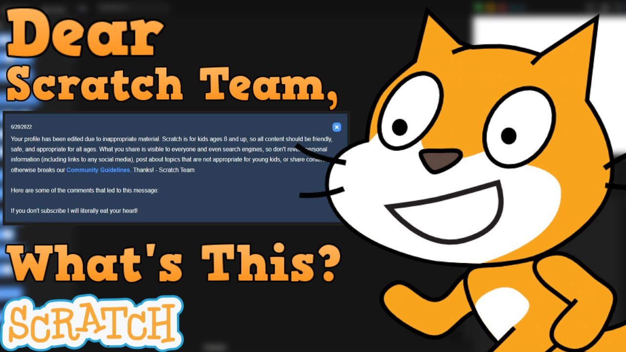 Dear Scratch Team: Make Up Your Mind - YouTube