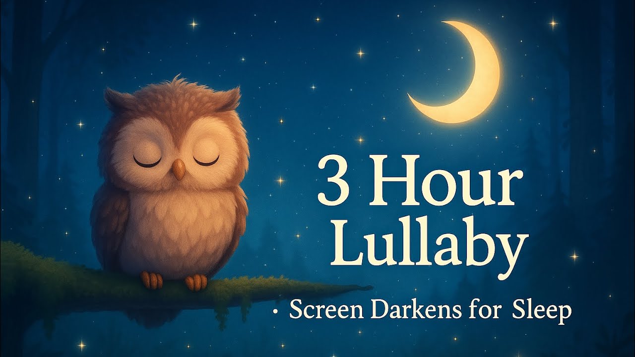 Forest Owl Lullaby at Sunset | Baby Sleep Music with Nature Sounds ...