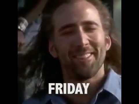 Your week presented by Nicolas Cage reactions. - YouTube