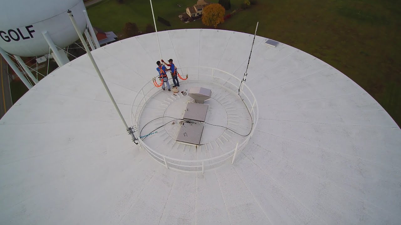 Water Tower Climb - YouTube