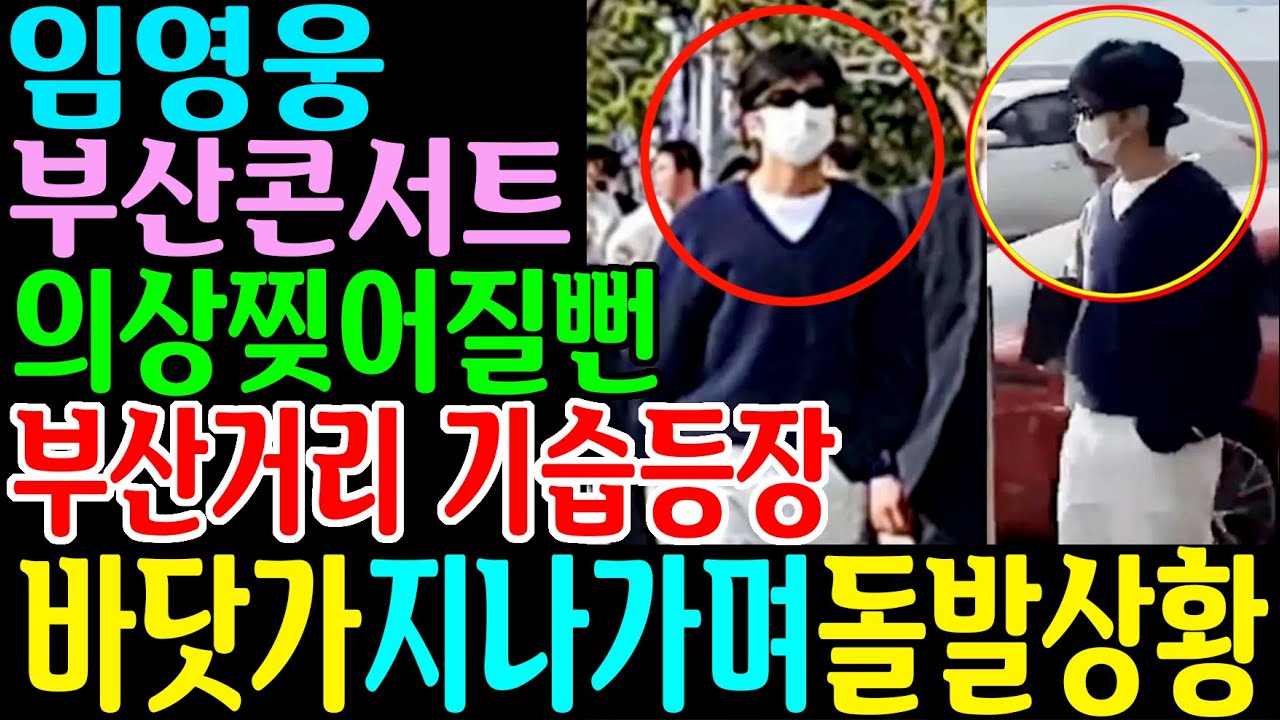 임영웅 부산거리 포착 바닷가 지나가며 돌발상황 부산콘 의상 찢어질뻔 Vip 자리 버스킹 예약 에피소드 감동멘트까지 두오어다이 모래알갱이 런던보이 임영웅신곡 전국투어콘서트