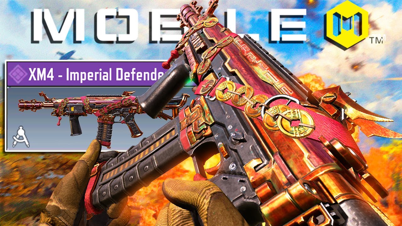 LA XM4 *Imperial Defender* es INCREÍBLE - COD: MOBILE - YouTube
