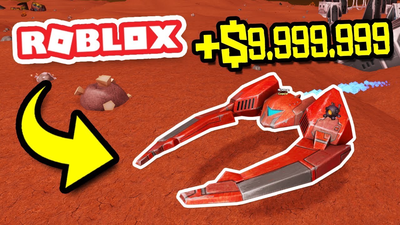 HUGE SPACESHIP... MAKING $9,999,999 in MARS MINING SIMULATOR - YouTube