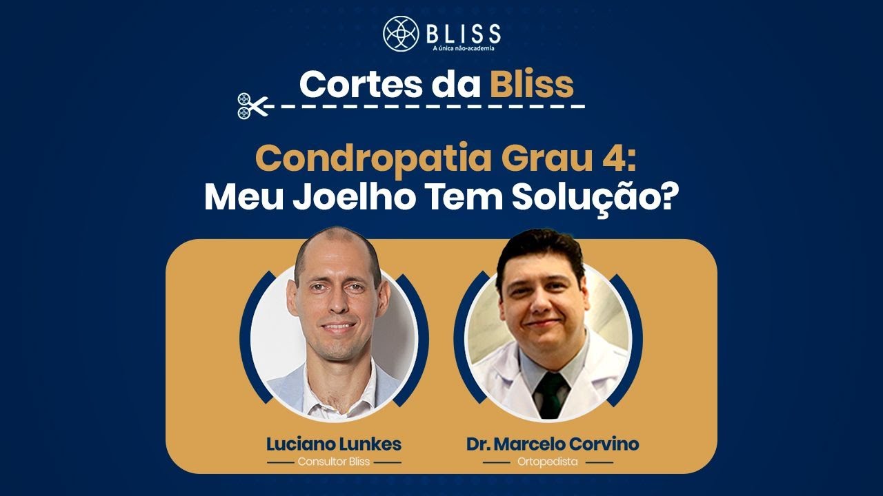 CORTES DA BLISS - Condropatia grau 4. Meu joelho tem solução? - YouTube