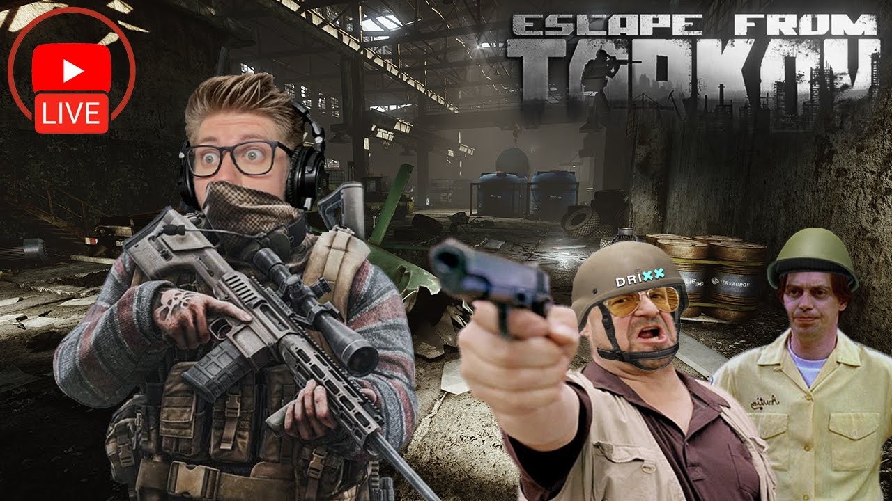 🔴 LIVE - Escape From Tarkov - Lvl 23 Drixx And Cotaaa Take on Takov ...