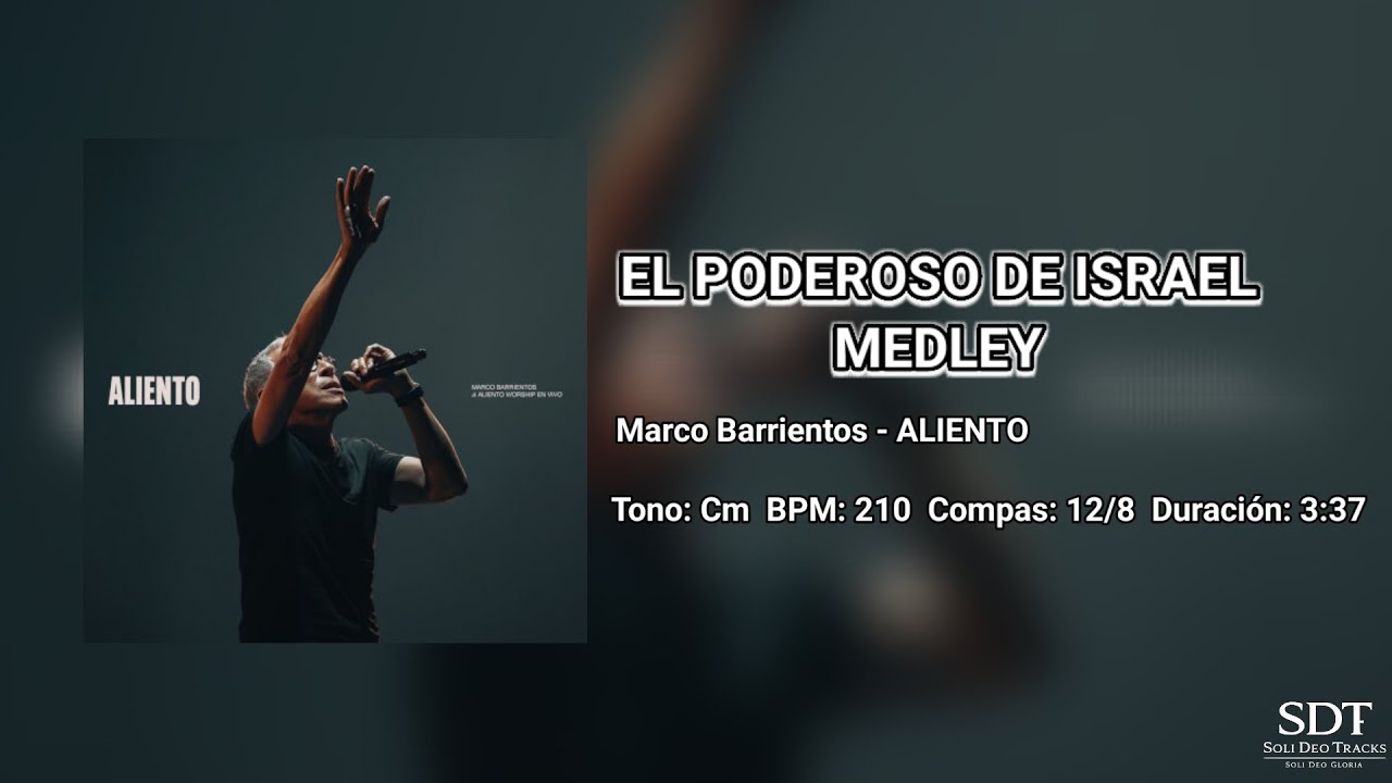 🎧 El Poderoso De Israel Medley - Marco Barrientos | Multitrack Completo ...