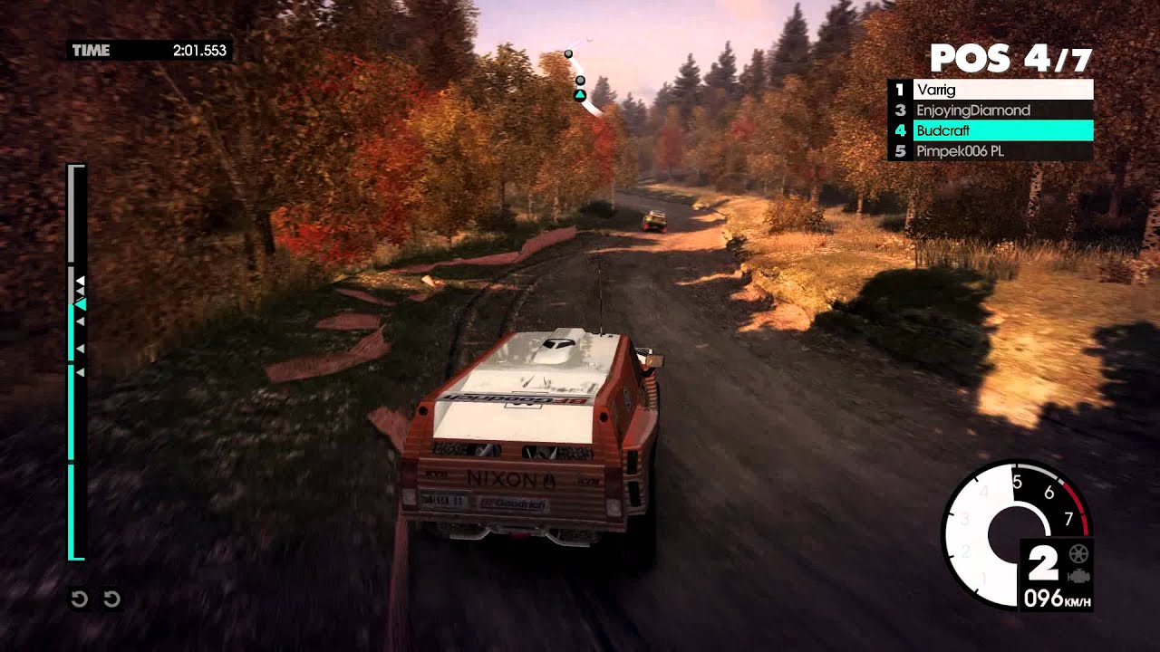 Dirt 3 Gameplay - Rally - Hummer H3 - Race 3 - Michigan, Mountain Drive ...
