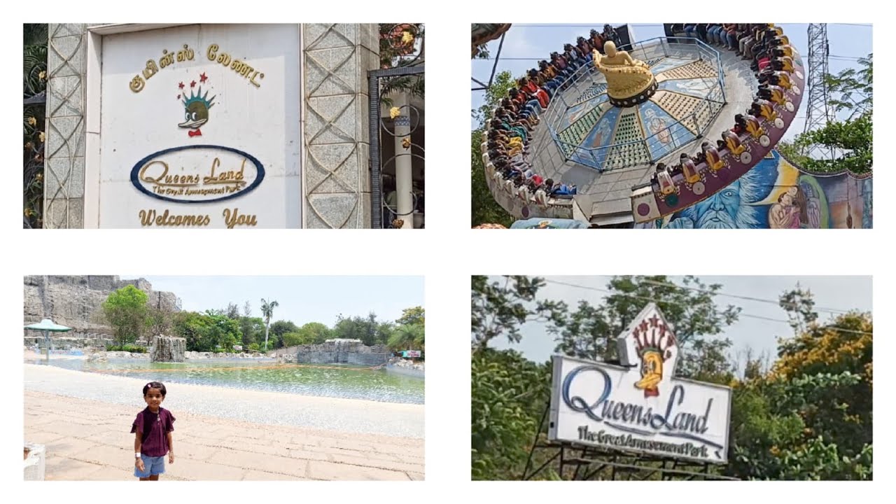 Queen's land amusement park chennai / water park/Theme park #queensland ...