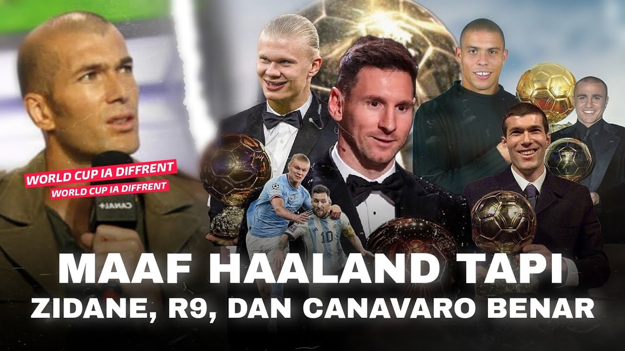 Zidane R9 dab Canavaro : SEJARAH TERULANG !! Kenapa Piala Dunia Bawa ...