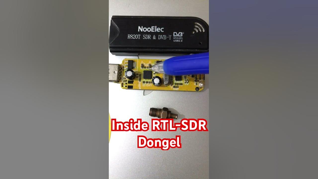 Inside of RTL-SDR Dongle IC Configuration Software Radio #subscribe #technology #shorts #fun ...