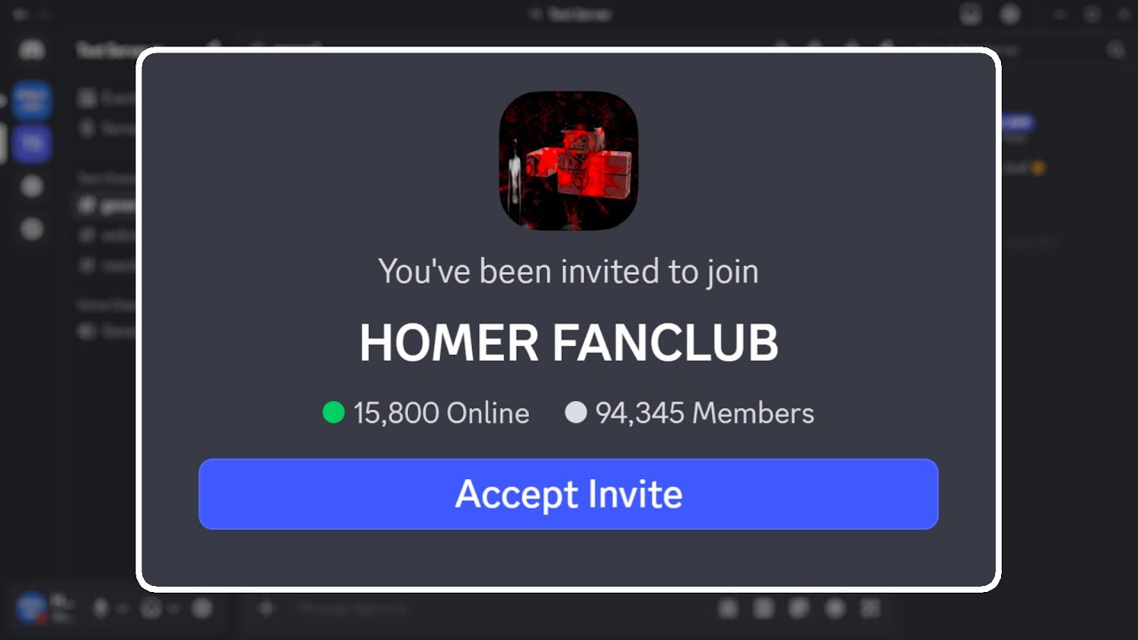 How to Join You Vs Homer Discord Server - YouTube