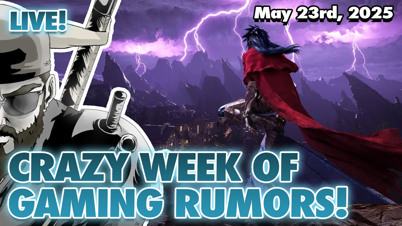 Discussing a CRAZY week of gaming rumors! - YouTube
