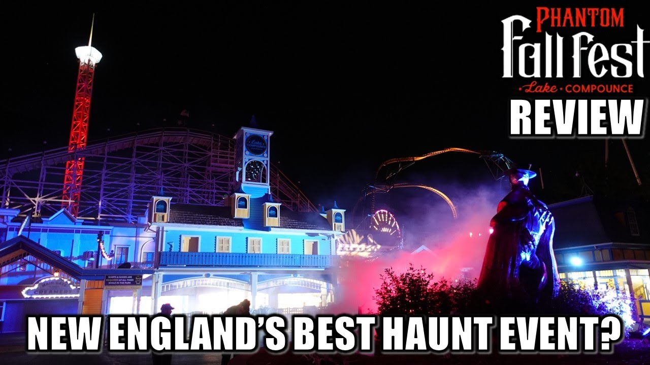 Lake Compounce Phantom Fall Fest Review | New England's Best Haunt Event? - YouTube