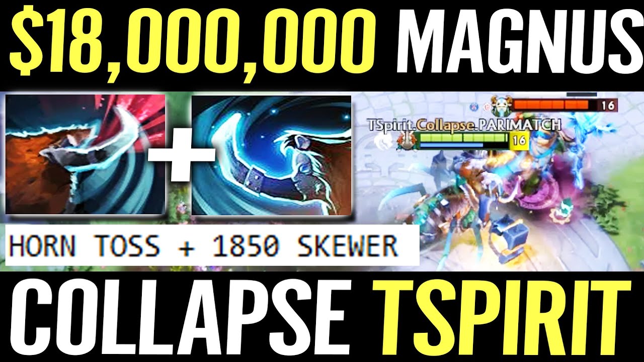 🔥 $18,000,000 Tspirit Collapse MAGNUS MVP Perspective - TI10 Real ...