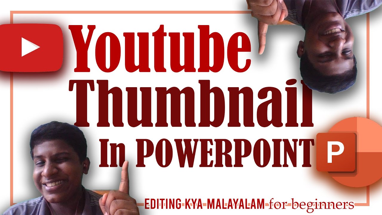 MAKE THUMBNAIL USING POWERPOINT - YouTube