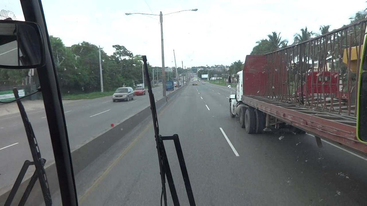 Travelling from Puerto Plata - Santo Domingo with a Caribe Tour bus ...