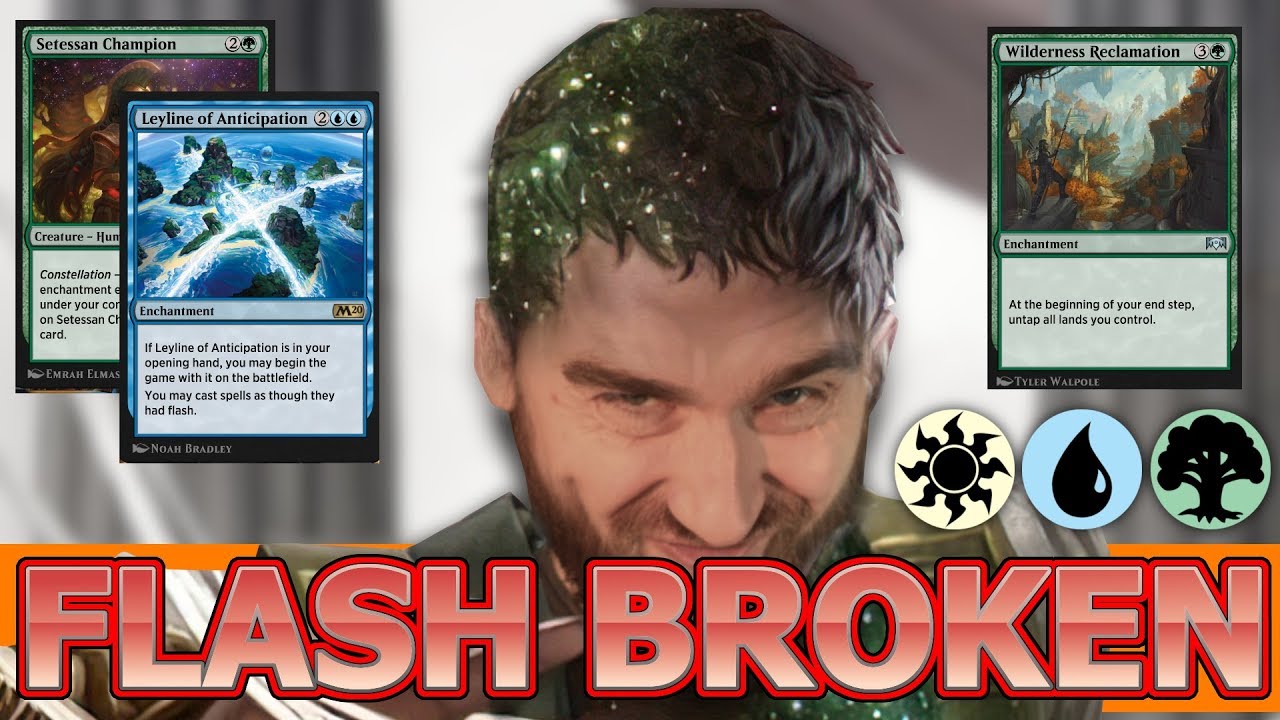 Most frustrating deck to play against! Flash Enchantments Calix Leyline ...