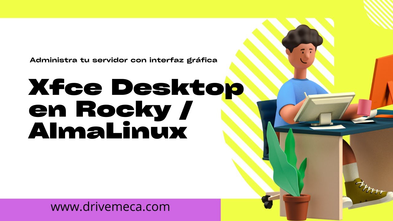 Xfce Desktop - Administra tu Rocky / AlmaLinux de forma gráfica - YouTube
