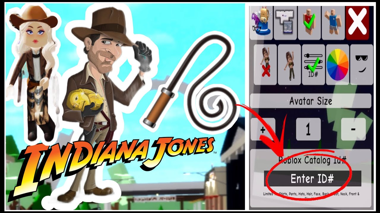 HOW TO BE INDIANA JONES BROOKHAVEN ROBLOX - YouTube