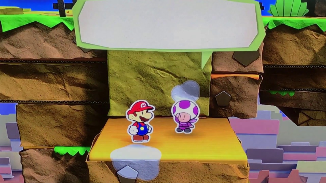 Purple Rescue Squad Toad Locations | Paper Mario: Color Splash - YouTube