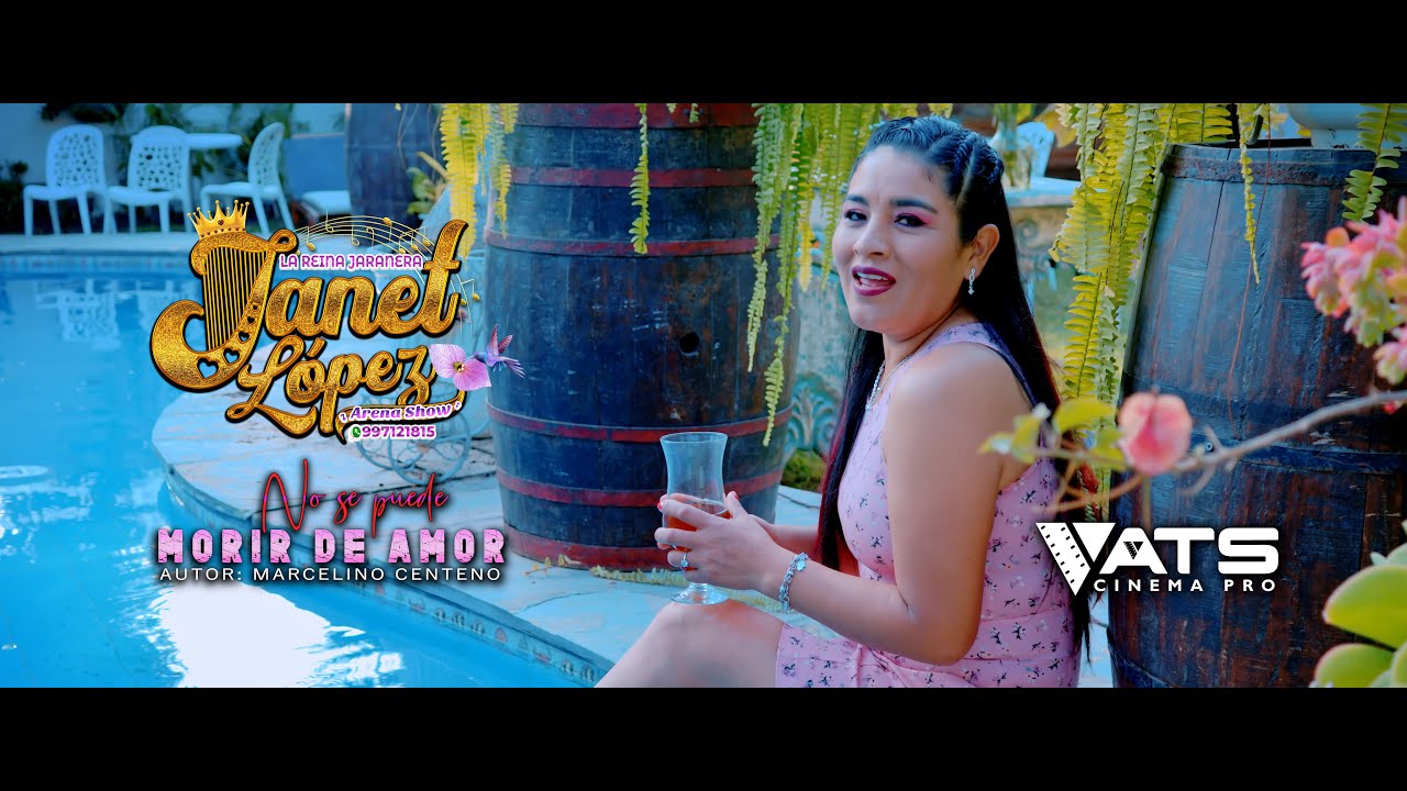 Janet López - No se puede morir de amor - Video Oficial 2024 - ATSCINEMAPRO 4K - YouTube