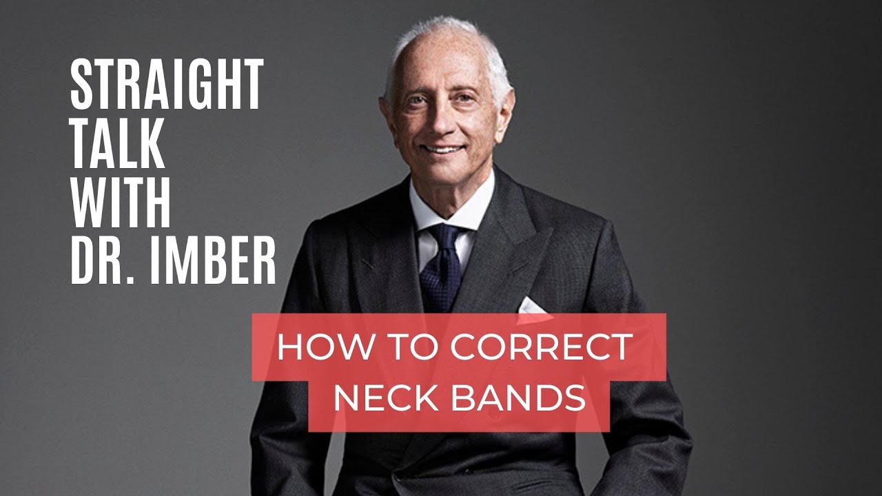 Do you have NECK BANDS? Here is Dr. Imber's Solution to HELP YOUR AGING ...
