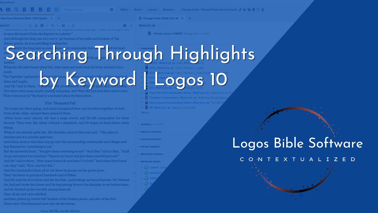 Searching Through Highlights by Keyword - YouTube