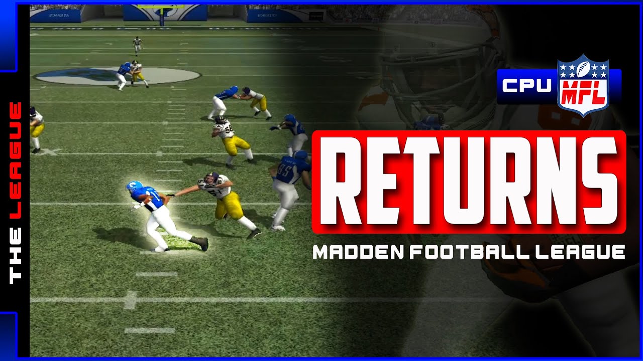 MADDEN NFL 07 (CPU VS CPU) "INSANE" KICK RETURNS - YouTube