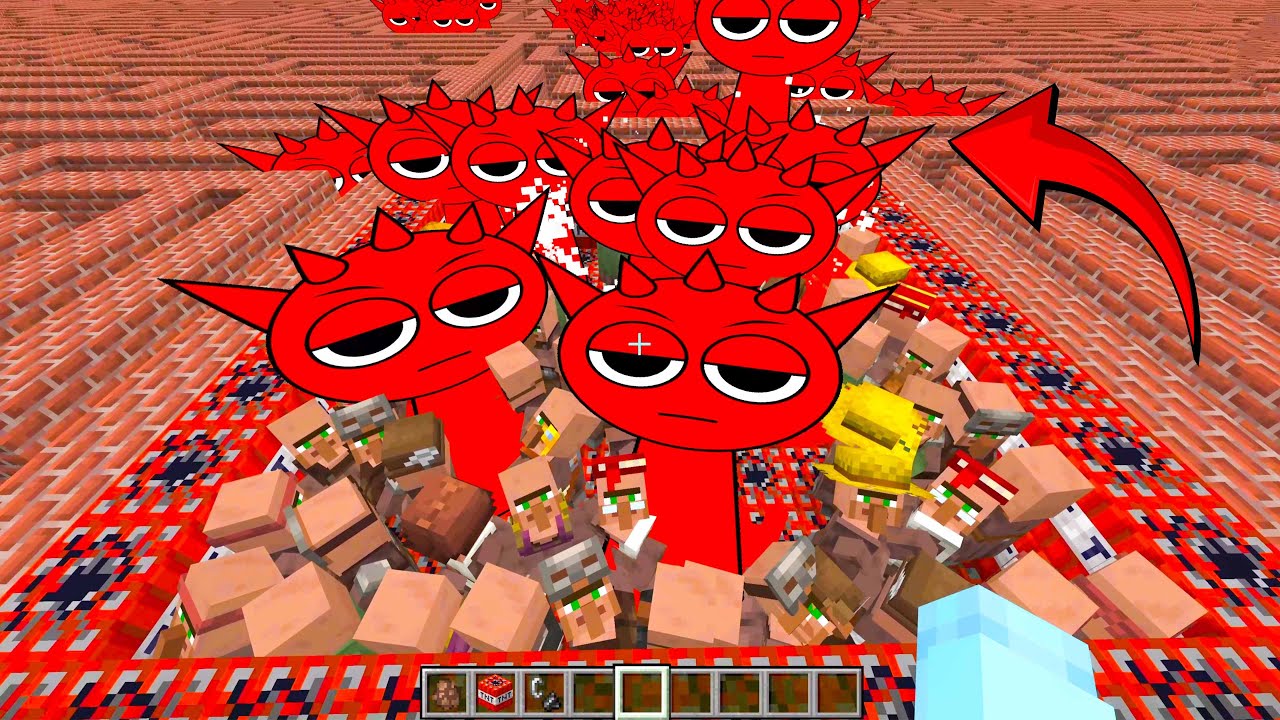 Sprunki Raddy in Minecraft PE Incredibox ADDON - YouTube