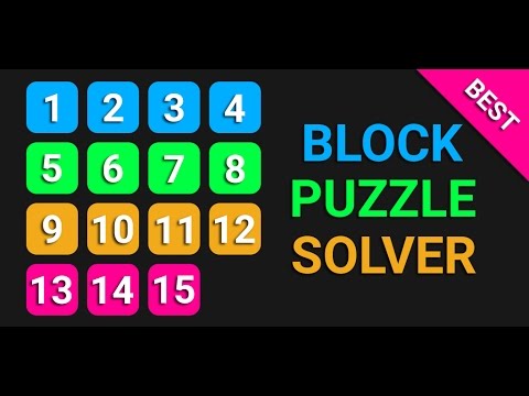 Block Puzzle Solver - Gameplay - YouTube