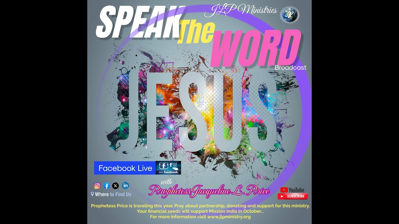 Speak The WORD Broadcast - YouTube
