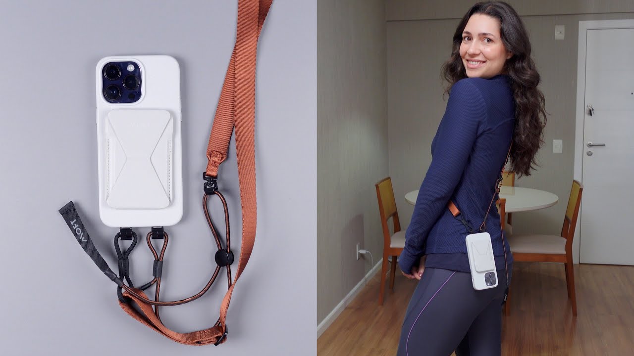 A capa para iPhone que você não sabia que precisava! 🤯 MOFT Sling Case ...